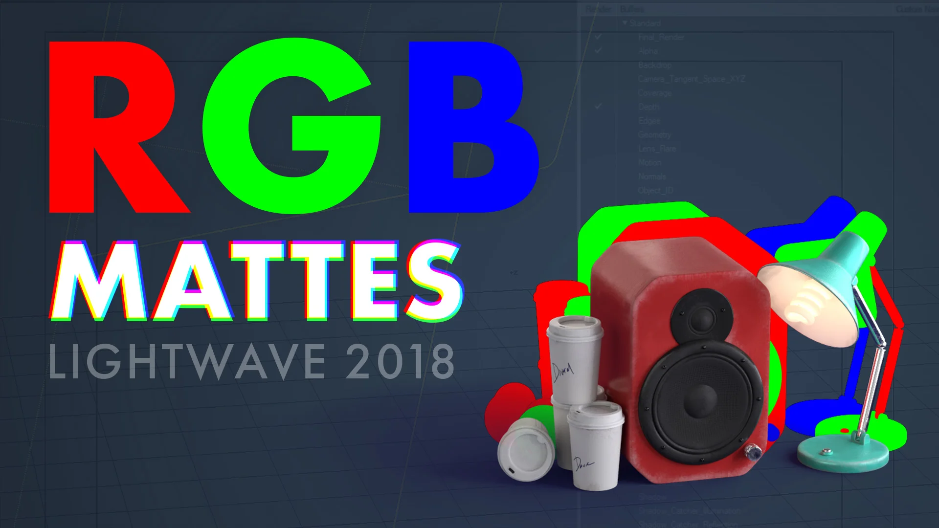 Creating RGB Mattes in Lightwave 2018 on Vimeo