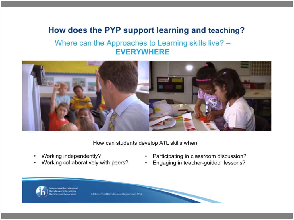 Get to know the Primary Years Programme on Vimeo