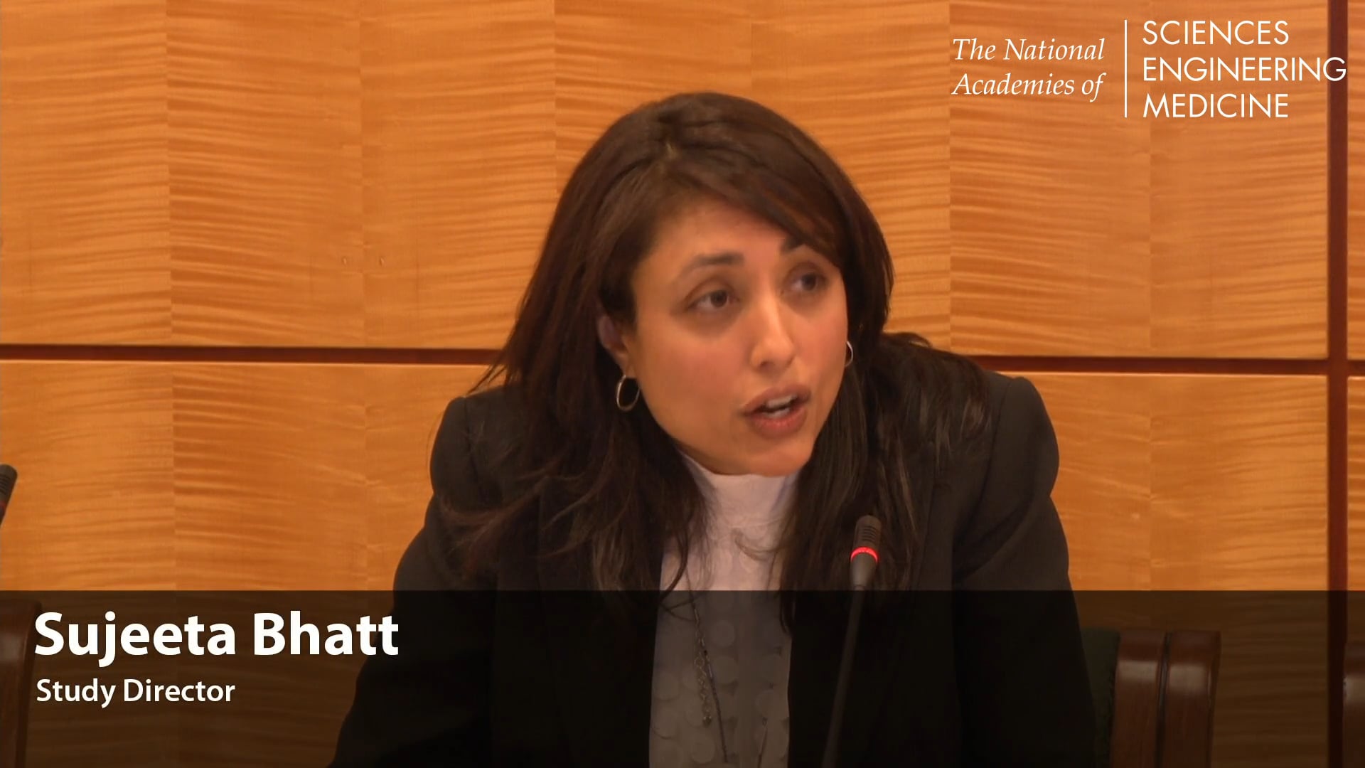 Overview of Events: Sujeeta Bhatt, SBS Decadal Survey Study Director on ...