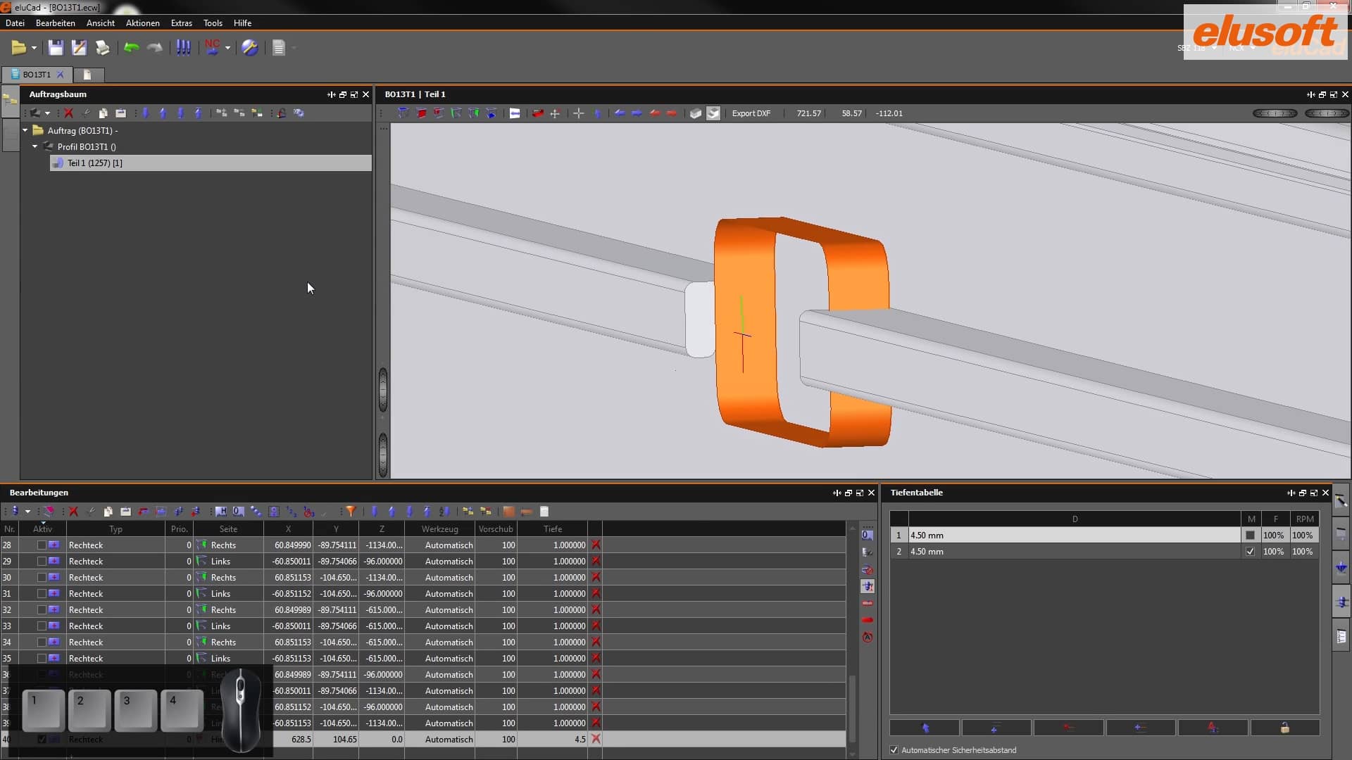 Tutorial eluCad 4.0 3D Nachbearbeitung on Vimeo