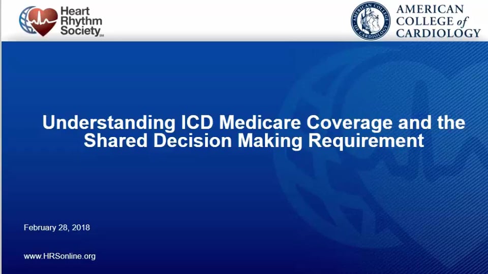 Understanding ICD Medicare Coverage and the Shared Decision Making ...