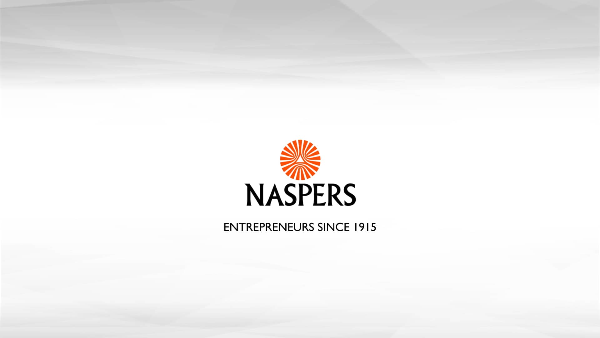 Naspers - Entrepreneurs Since 1915 on Vimeo
