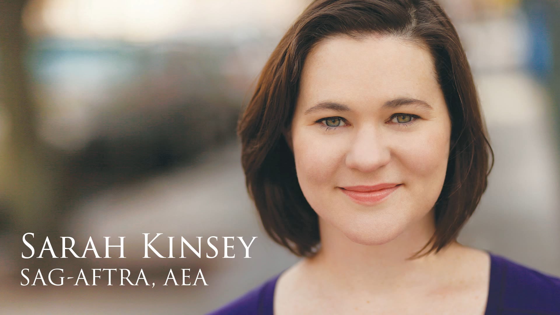 Sarah Kinsey - Acting Reel on Vimeo