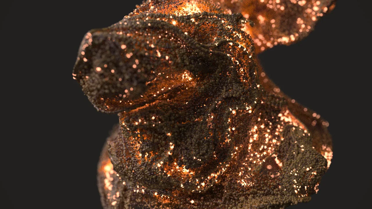 Houdini POP Pigg head Velocity Field Advection on Vimeo