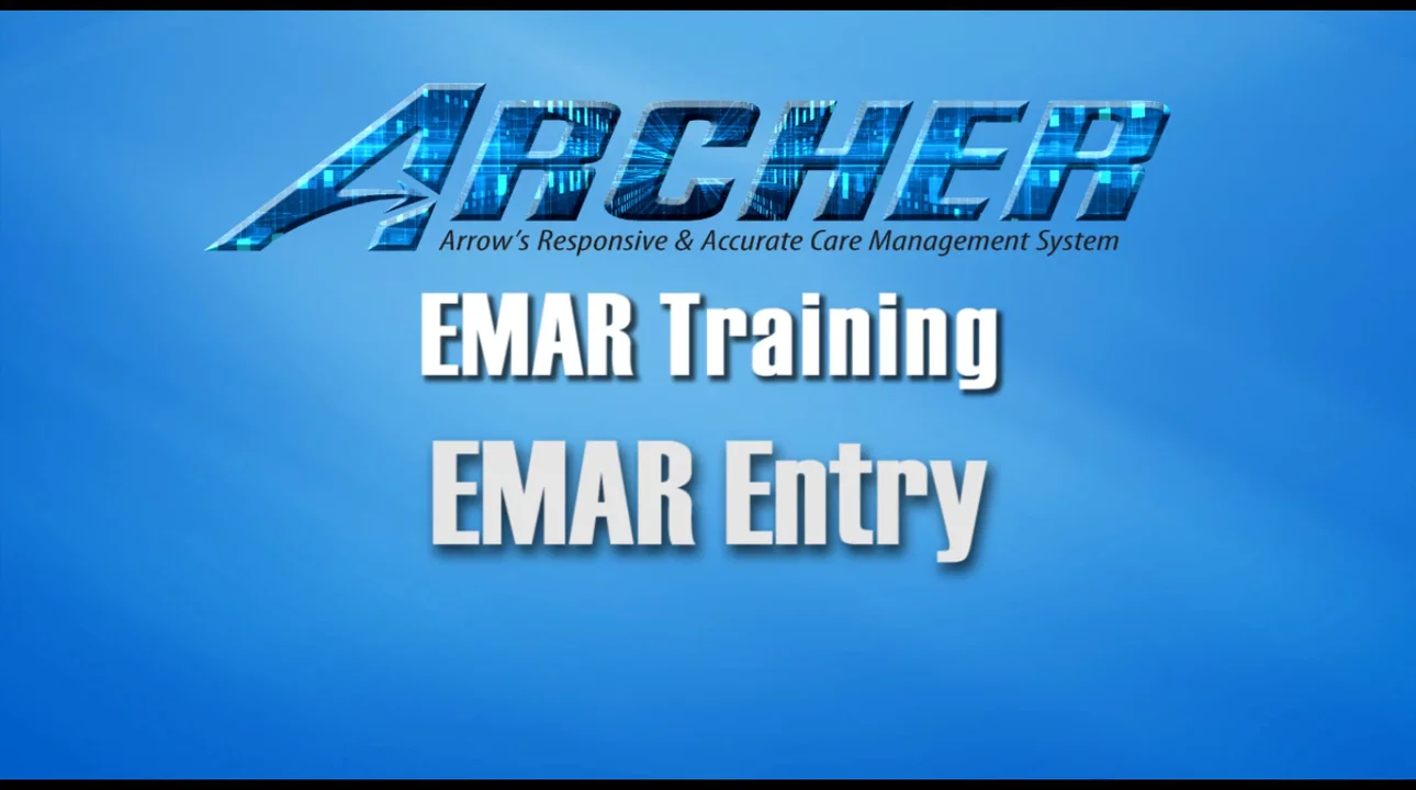 EMAR Training - EMAR Entry on Vimeo