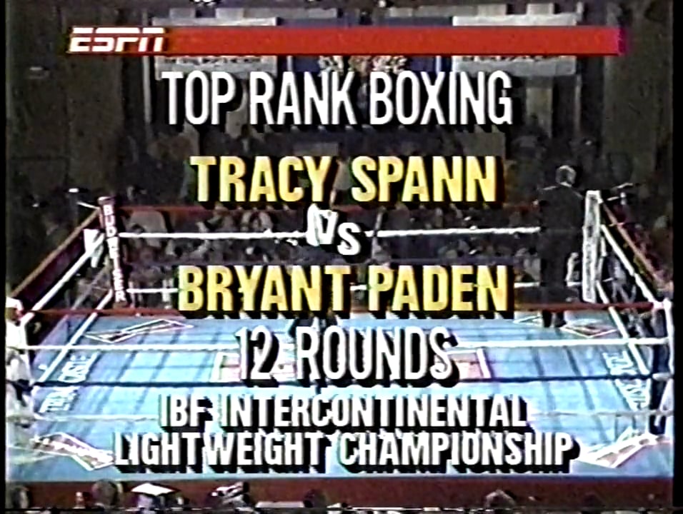 Tracy Spann vs Bryant Paden on Vimeo
