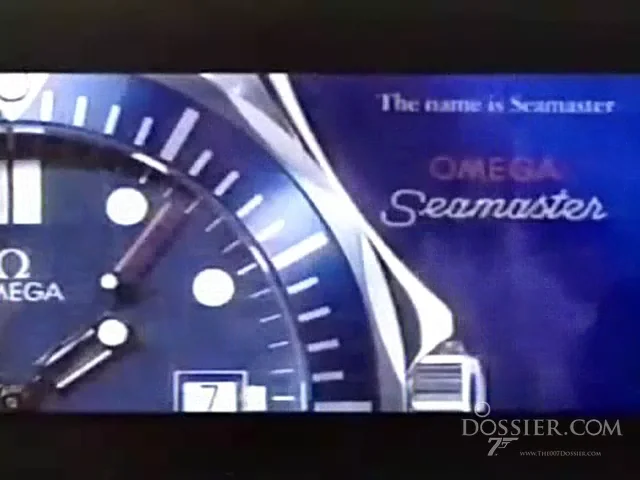 Pierce Brosnan GoldenEye Omega Watch Commercial