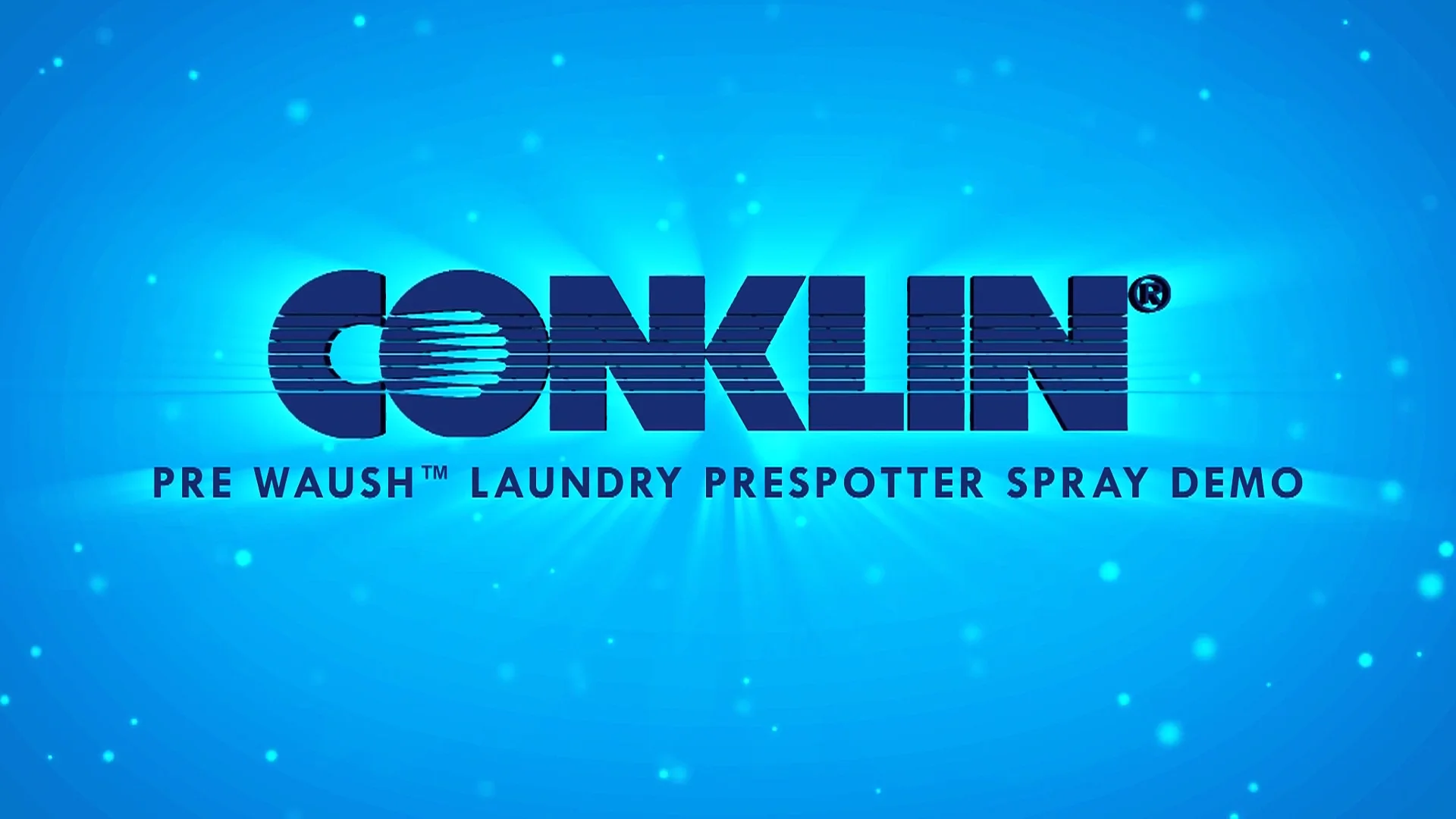 pre Waush™ Laundry Prespotter Spray Demonstration Video on Vimeo