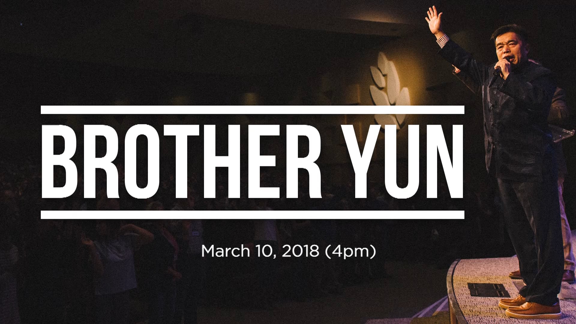 Brother Yun 4pm - March 10. 2018 on Vimeo