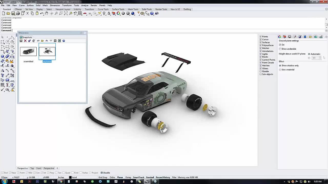 Snapshots in Rhino 6 on Vimeo
