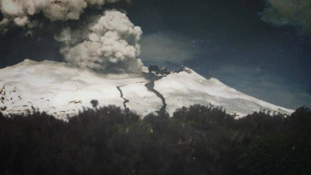 Mount Ruapehu Eruption 1995 on Vimeo