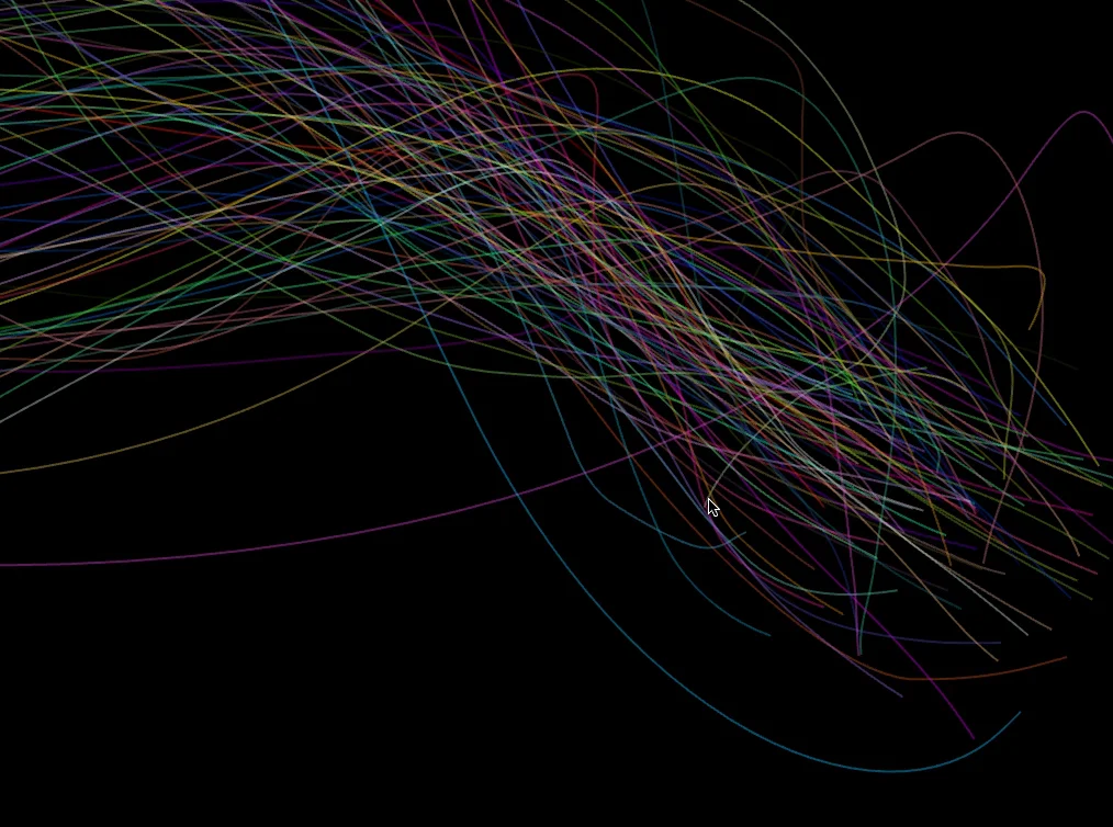 [openFrameworks] 3d flocking on Vimeo