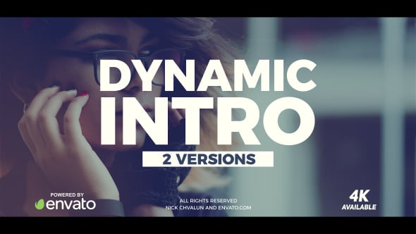 Dynamic Intro | After Effects Template on Vimeo