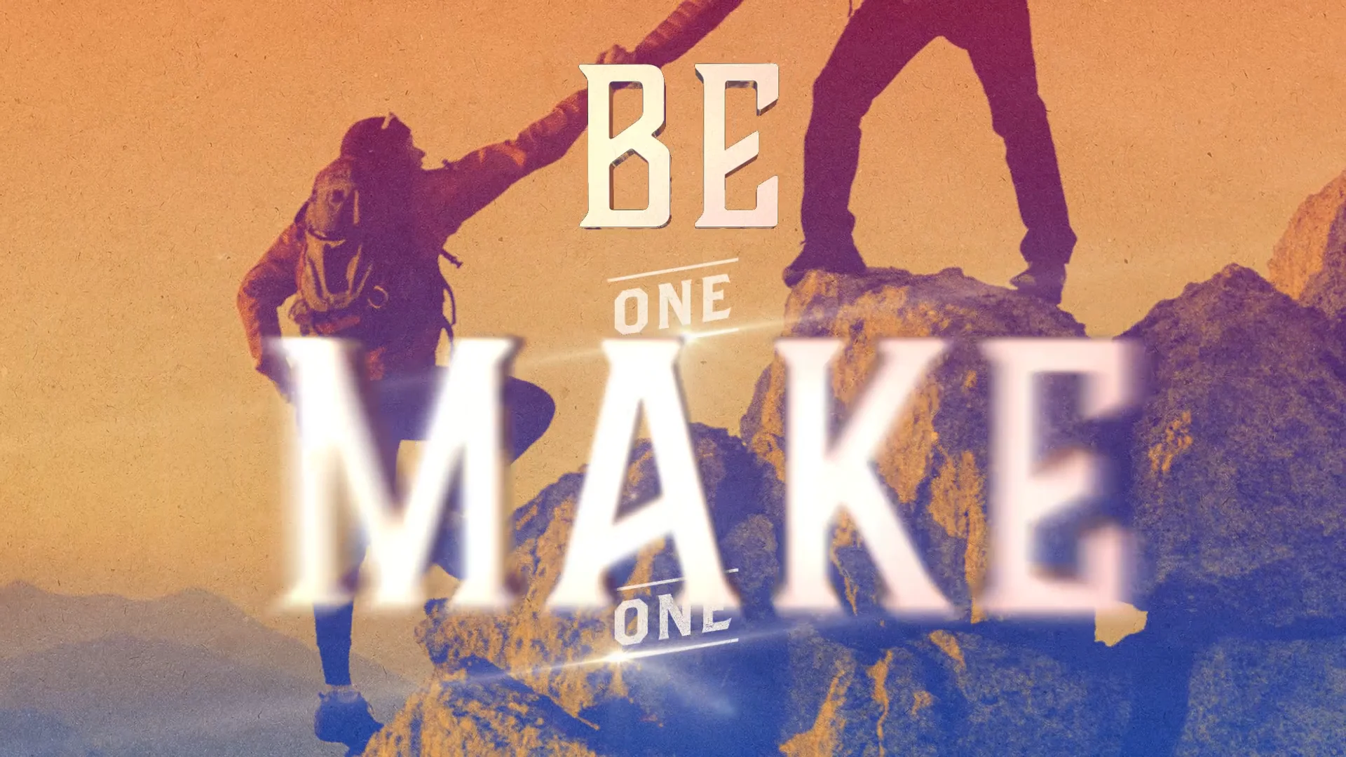 Be One Make One - Week 7 on Vimeo
