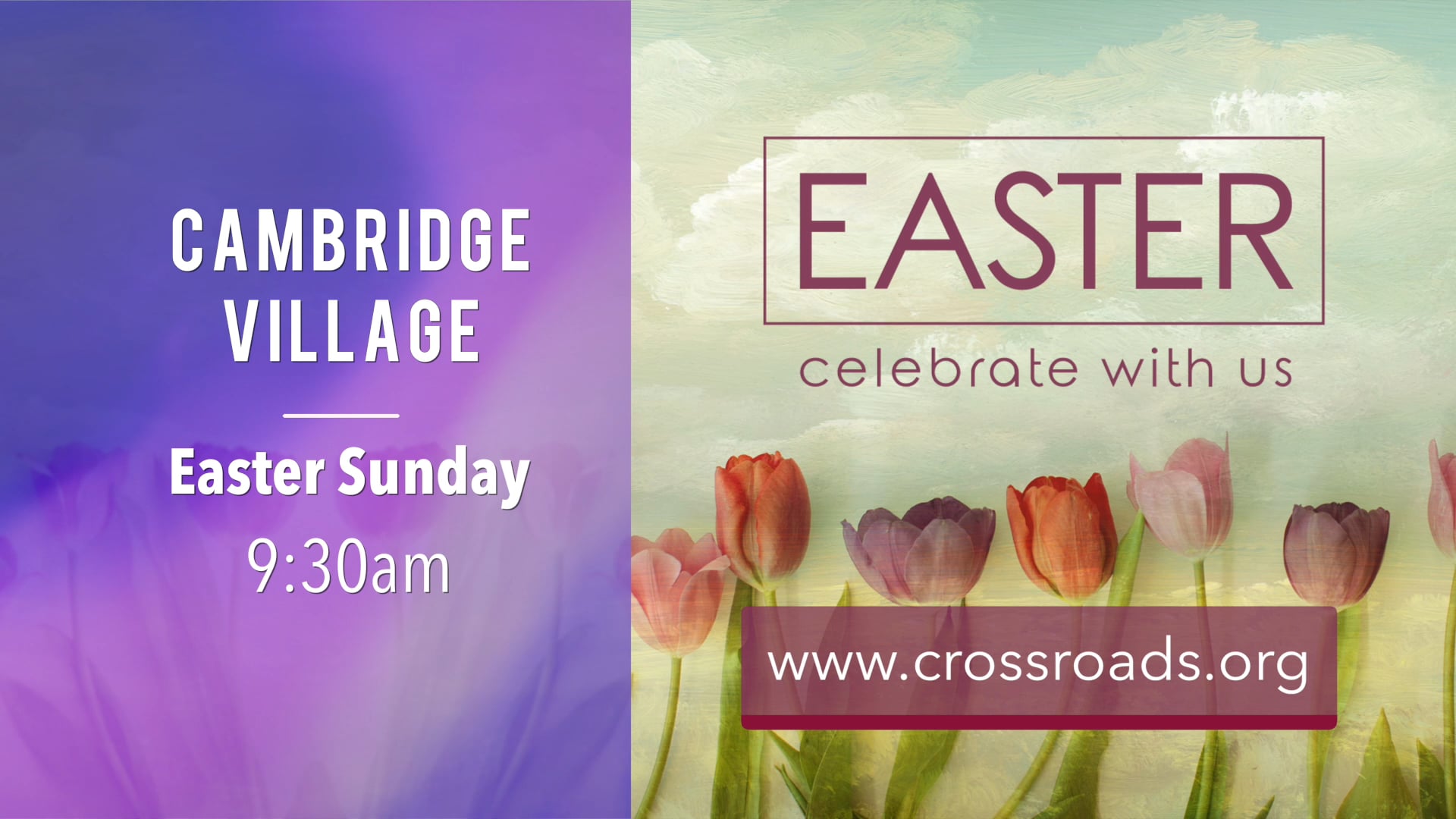 Cambridge Easter Teaser on Vimeo