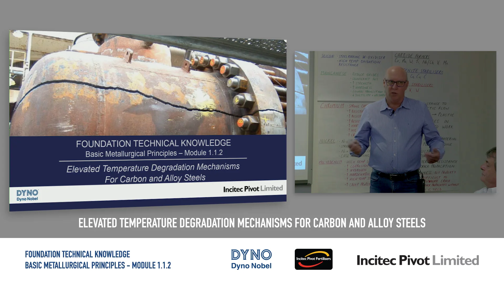 Asset Management - 1.1.2 Elevated Temperature Degration Mechanisms on Vimeo