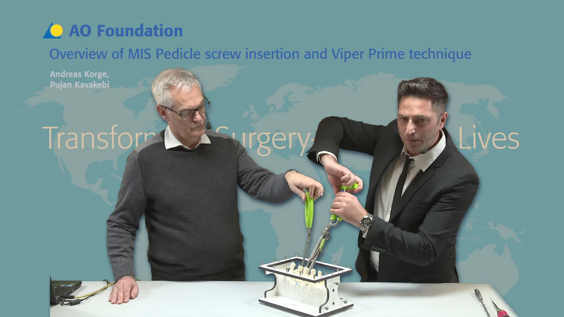 Overview of MIS Pedicle Screw Insertion and Viper Prime Technique on Vimeo