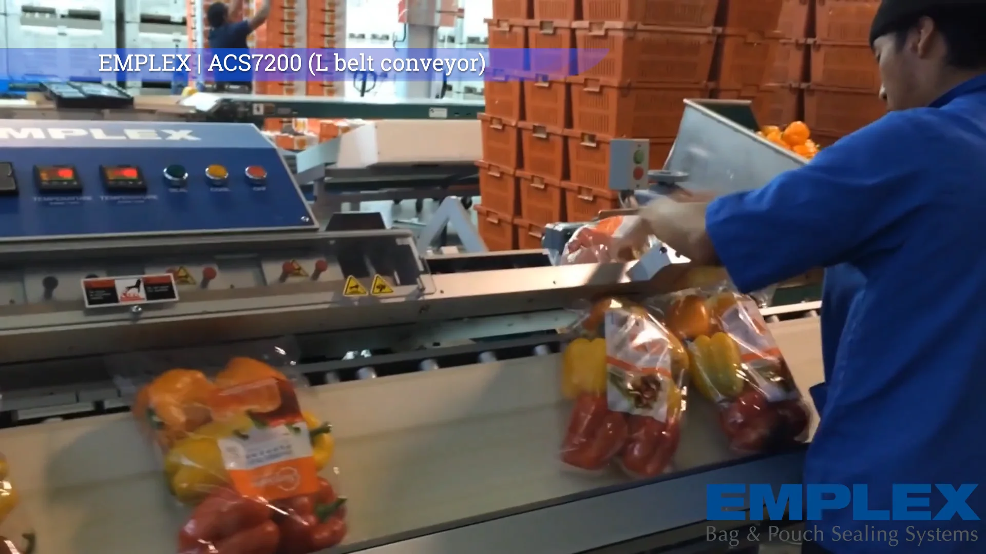 EMPLEX Heavy Duty Band Sealing Systems - EMPLEX ACS 7200 with an L belt ...