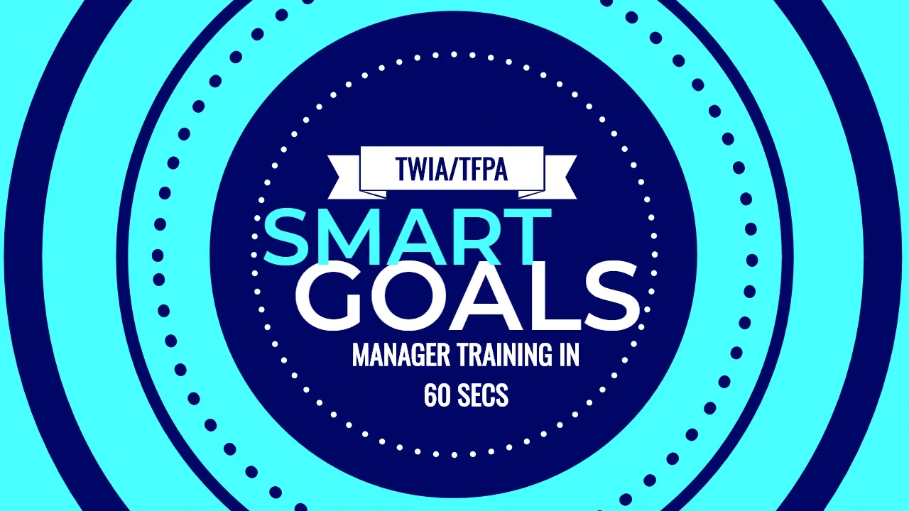 Setting SMART Goals- Manager Training