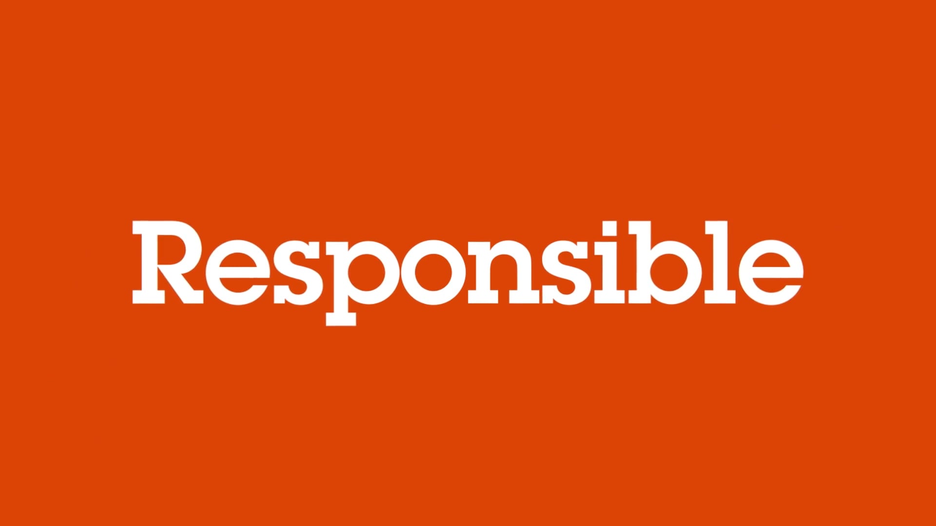 Apergy - Brand Characteristics, Part 4 of 9, “We are…RESPONSIBLE” on Vimeo