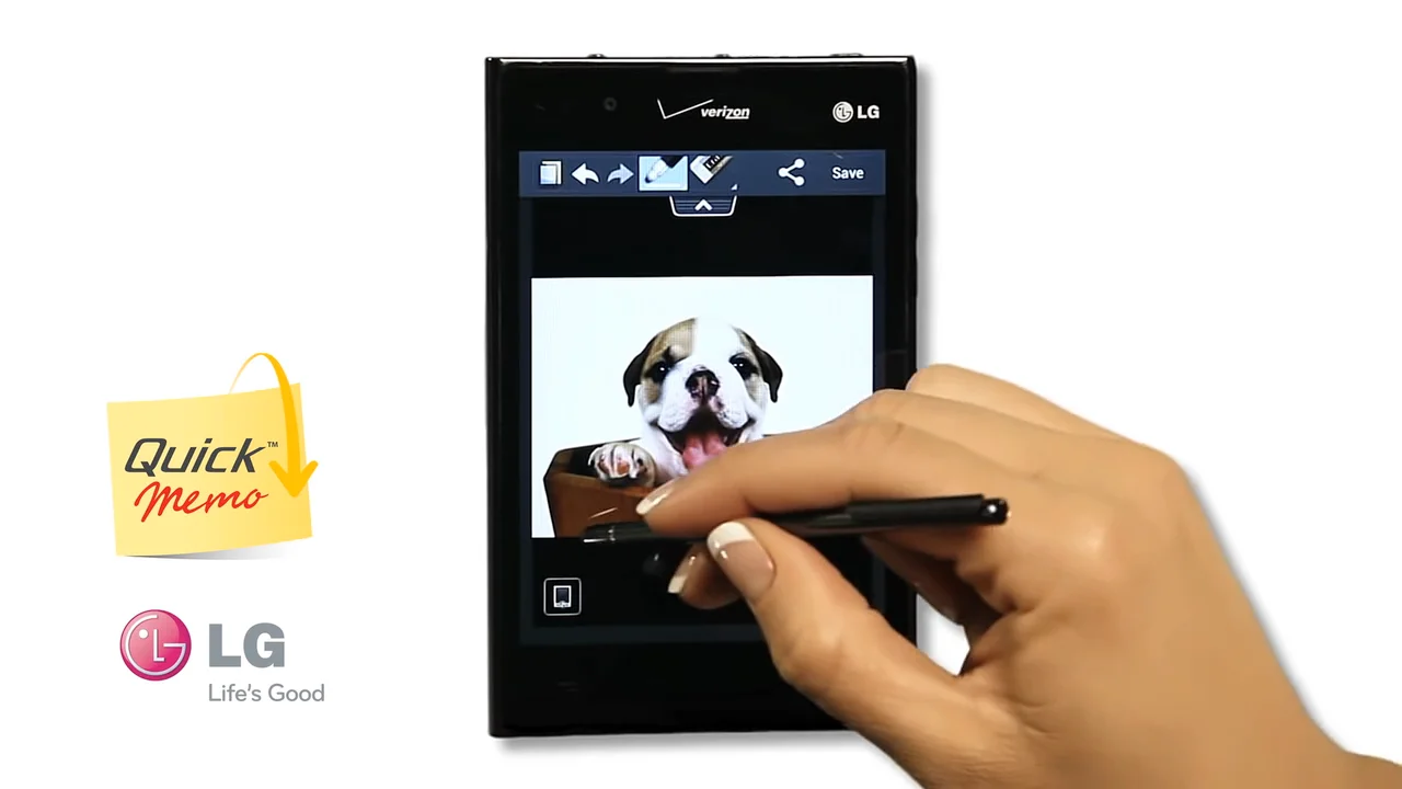 LG Quick Memo on Vimeo