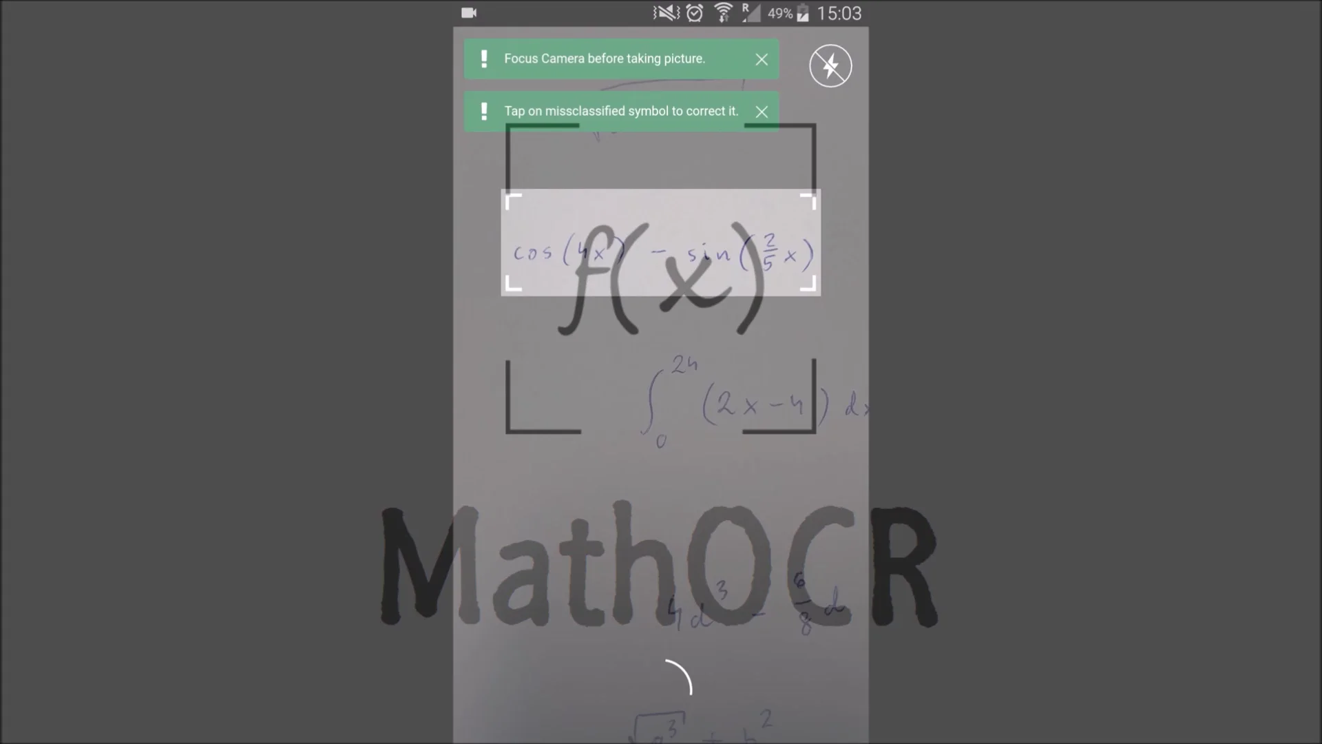 MathOCR demo on Vimeo