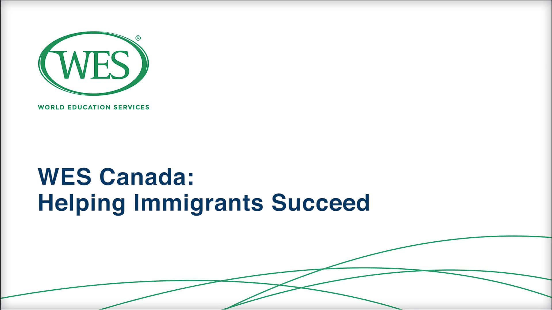 World Education Services on Vimeo