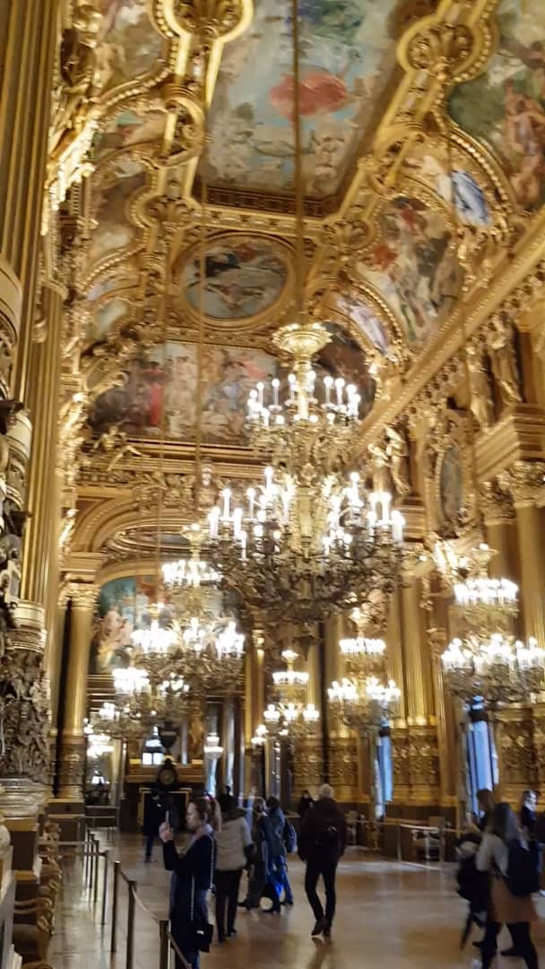 Grand Foyer in Opera De Paris - Palais Garnier on Vimeo