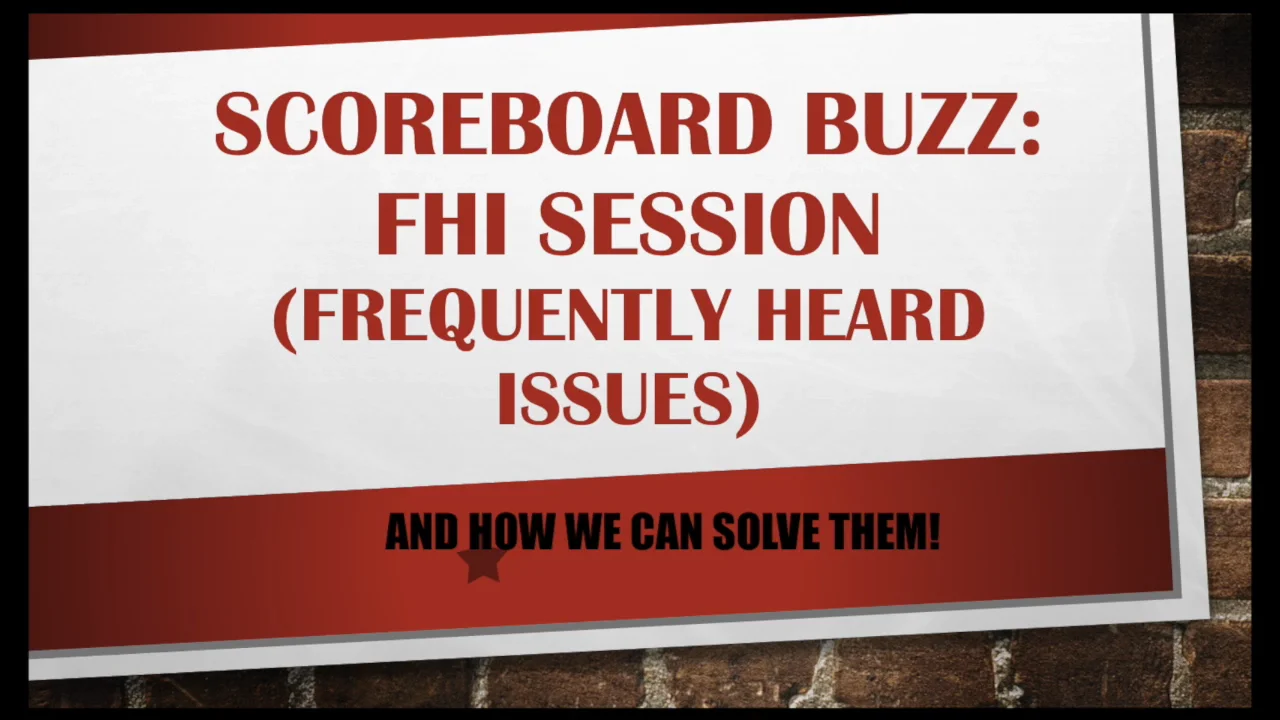 We Can Fix That: Problems Scoreboard Buzz Solves on Vimeo