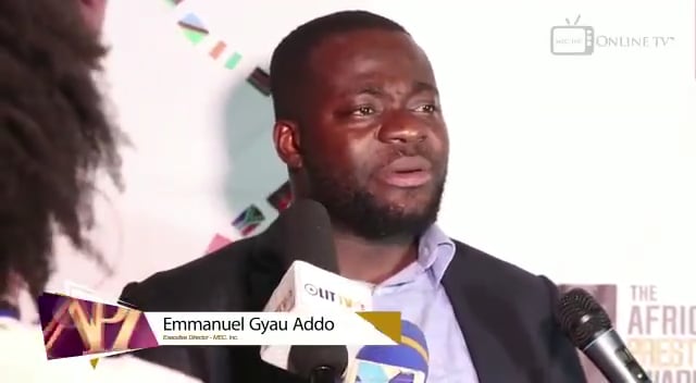 Mr. Emmanuel Gyau Addo at the Nominations Announcement of the African ...