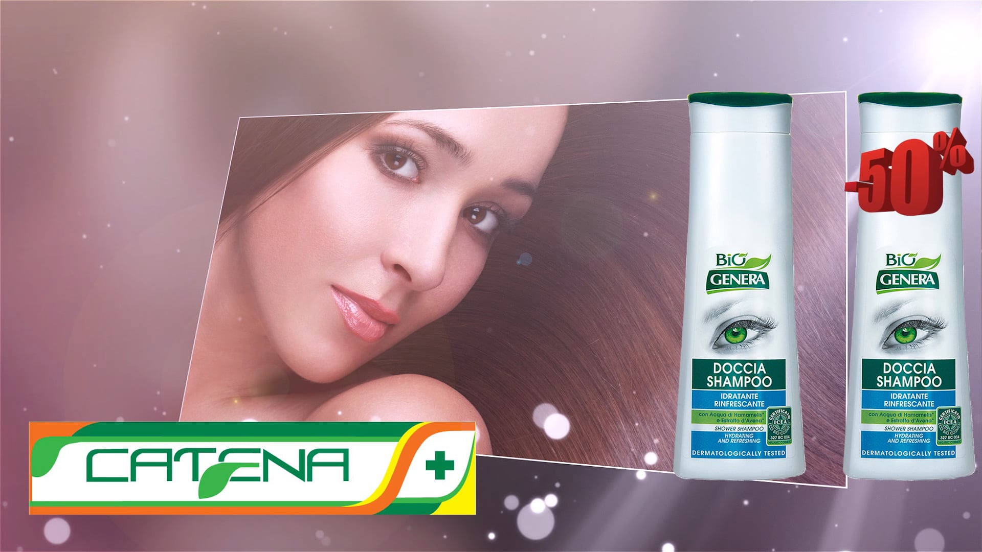 Genera BIO sampon & gel dus cu apa de Hamamelis & extract de Ovaz 400 ...