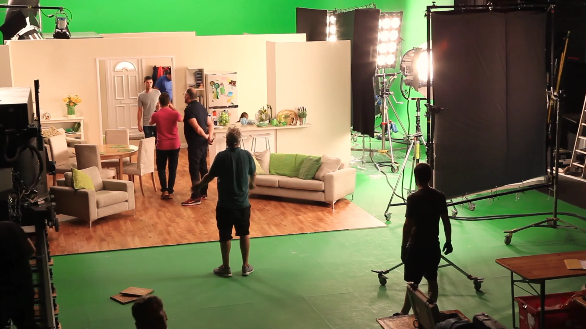 Behind the scenes of our TV commercials shoot for LV= Insurance
