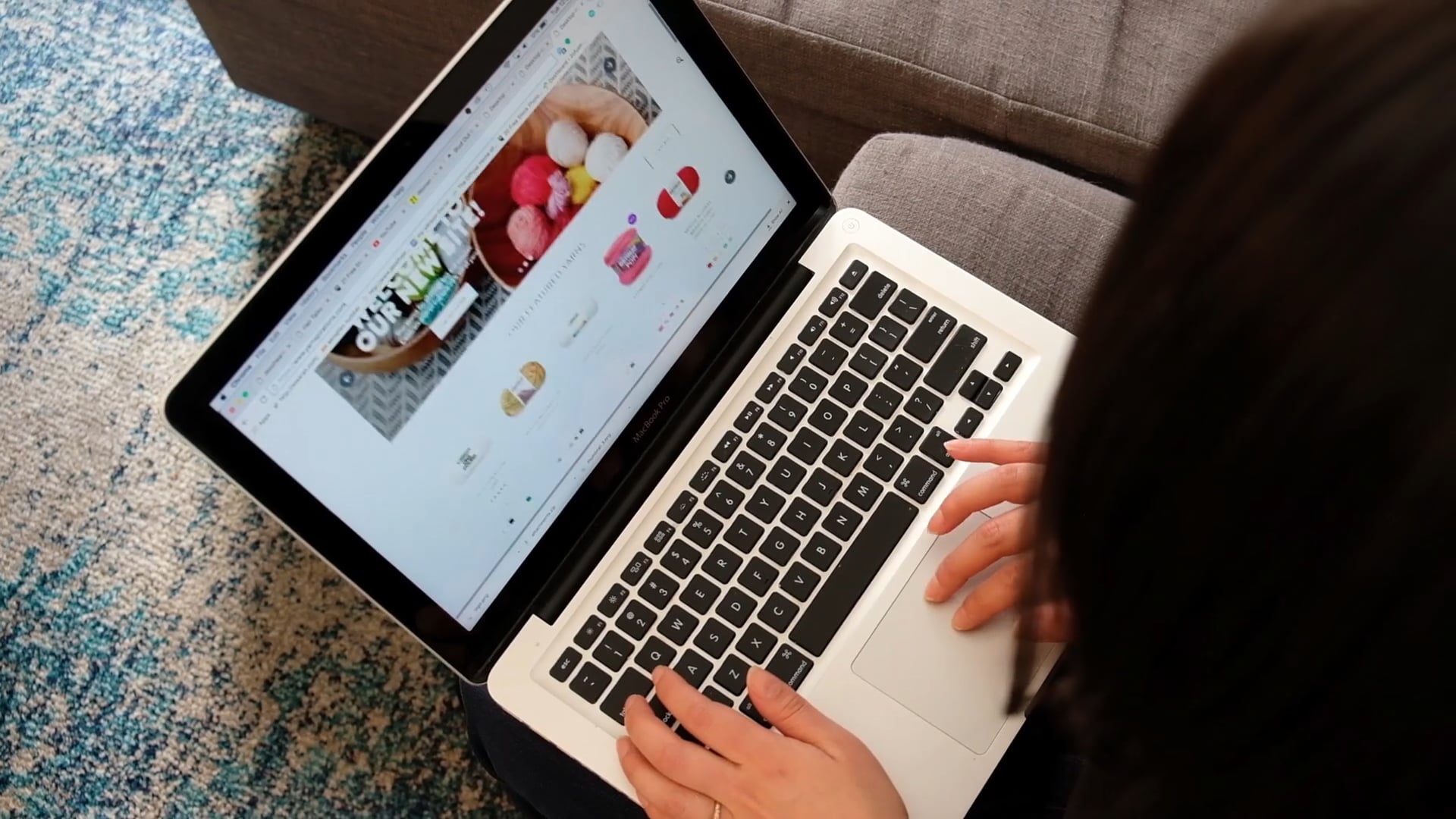 Yarnspirations - Website Launch Demo - Desktop version on Vimeo