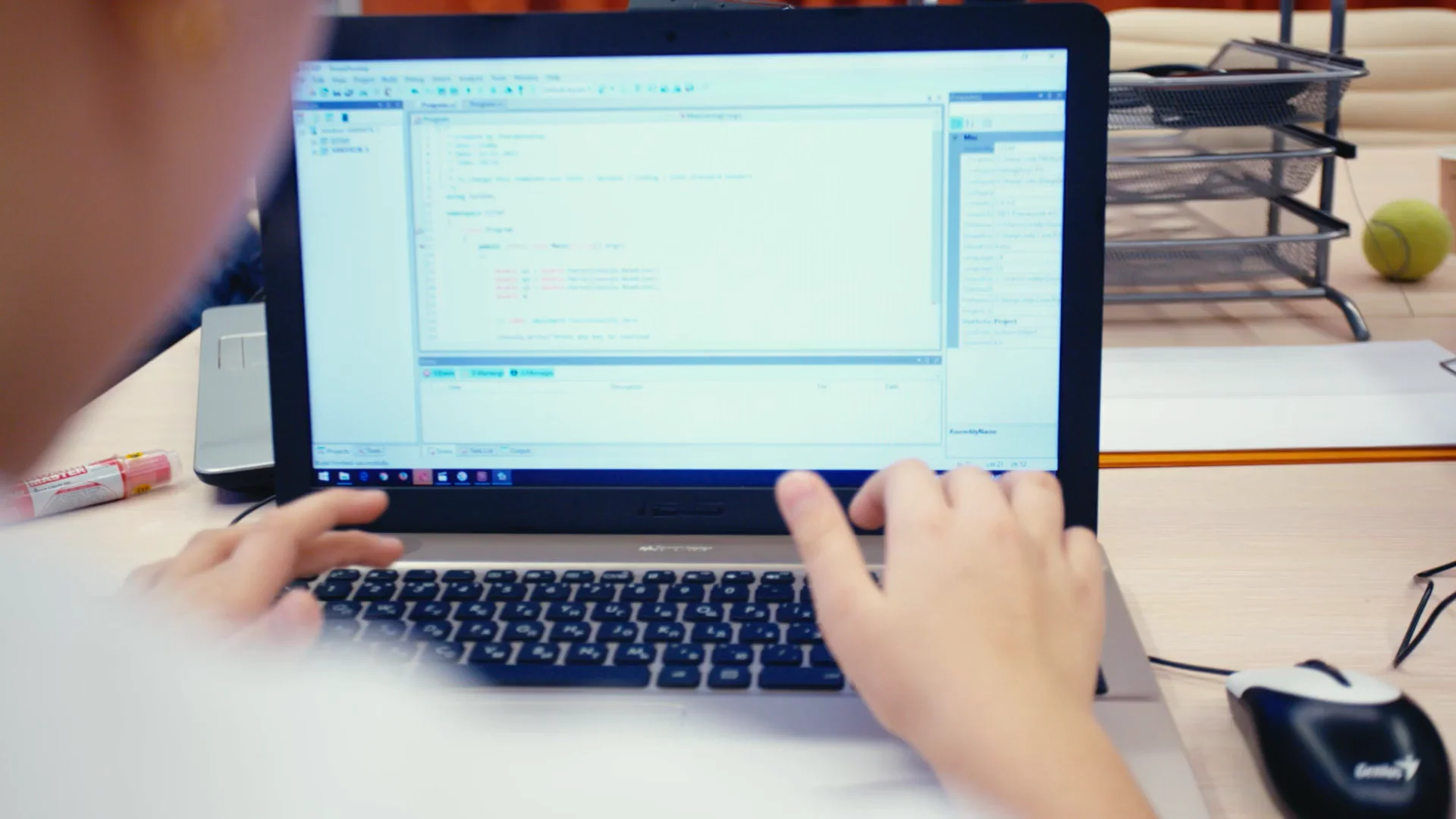 Creating 2D and 3D games with C# - International programming school for kids CODDY on Vimeo