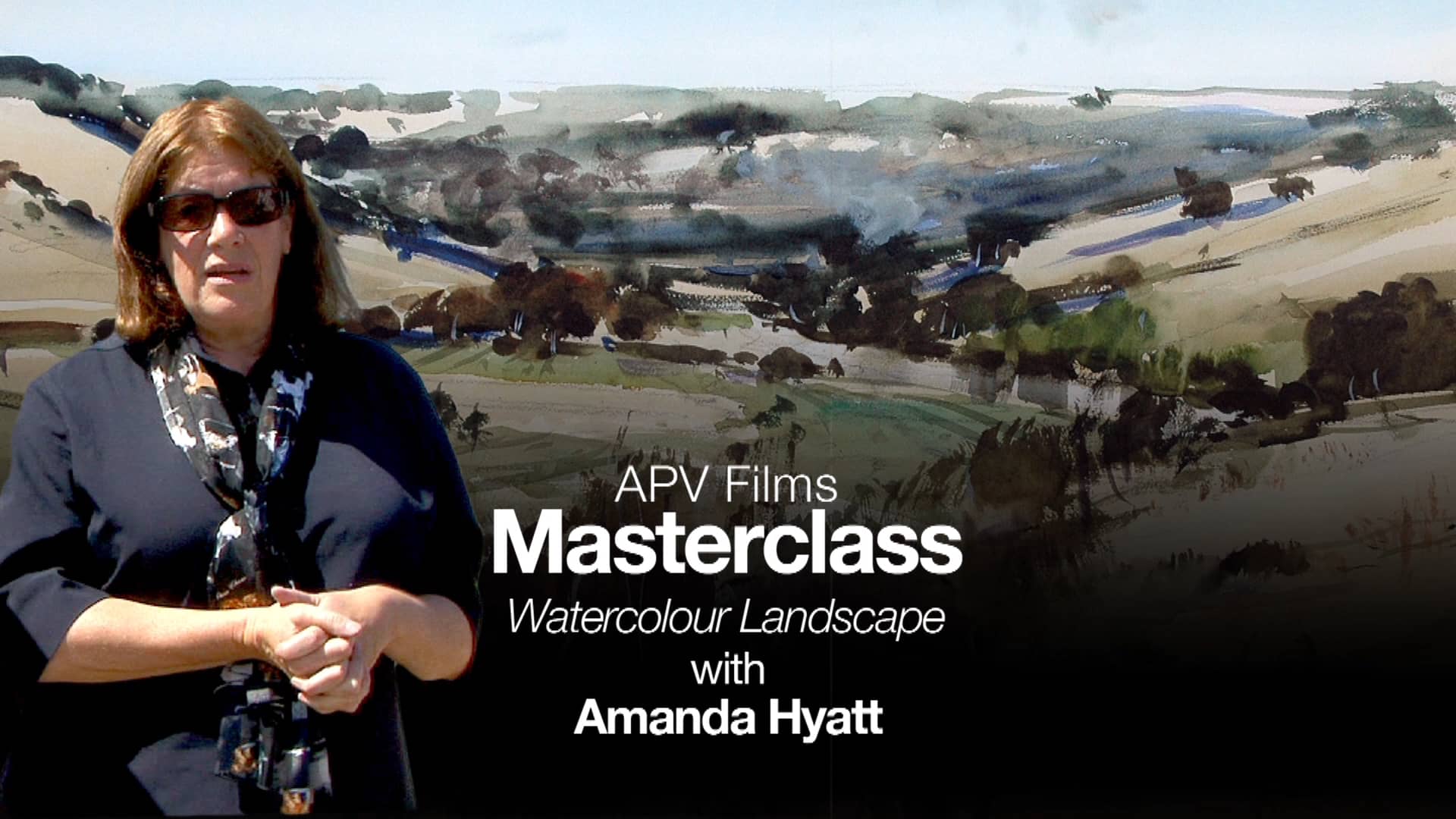 APV Masterclass - Watercolour Landscape – Amanda Hyatt on Vimeo