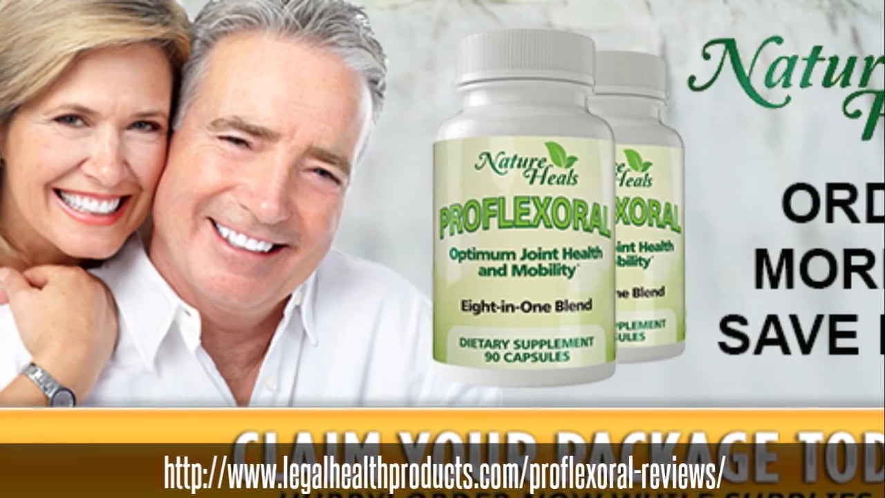 Proflexoral Joint Pain Relief Supplement on Vimeo