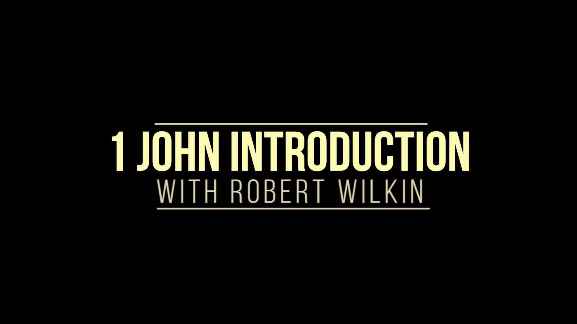 1 John Intro on Vimeo