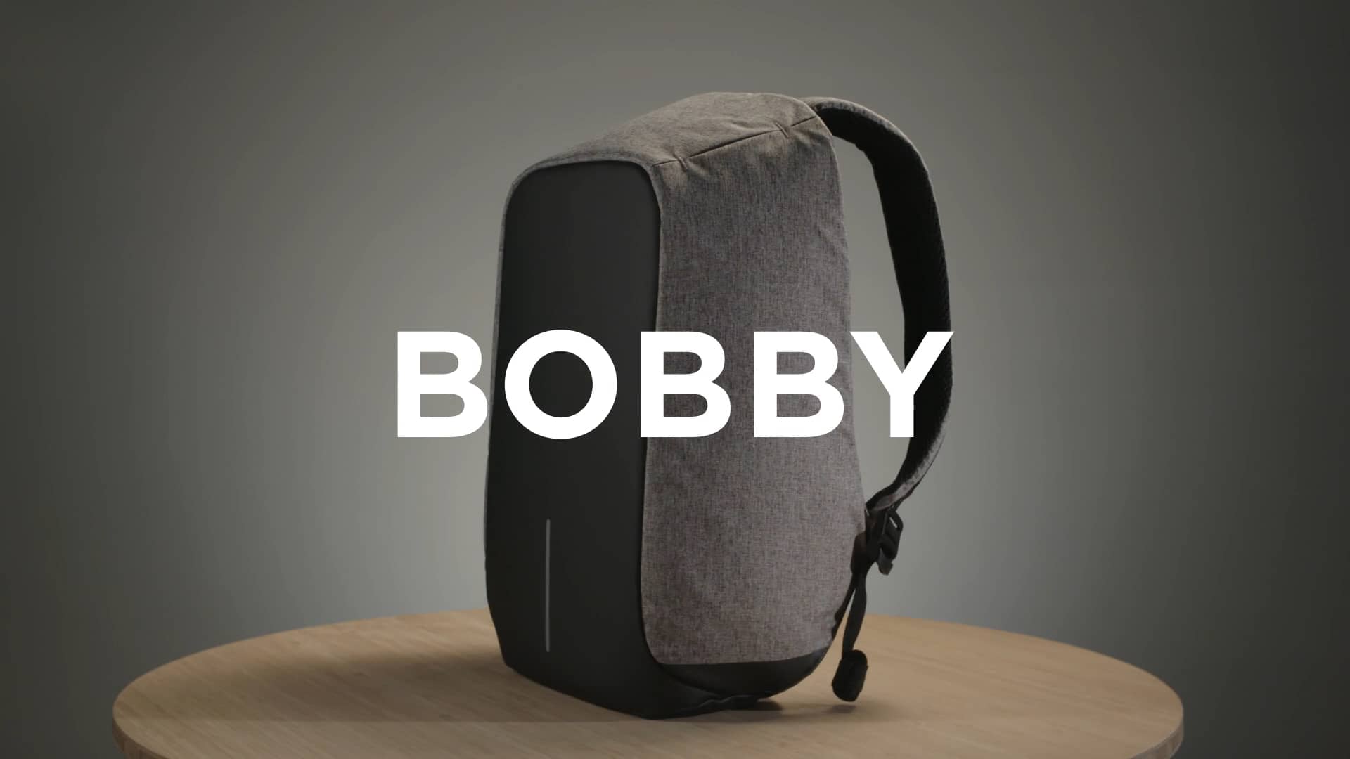 Bobby, The Best Anti-Theft Backpack - grey on Vimeo