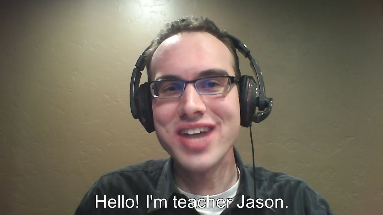 Learn English or Spanish with Teacher Jason on Vimeo