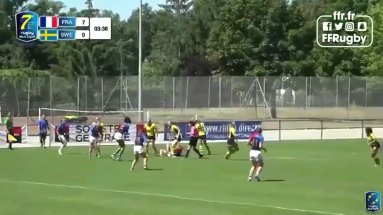 Marine Menager - French Rugby Player on Vimeo