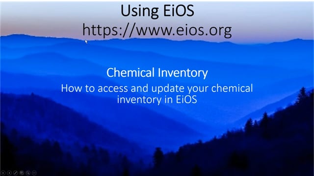 EiOS Training (First Student) on Vimeo