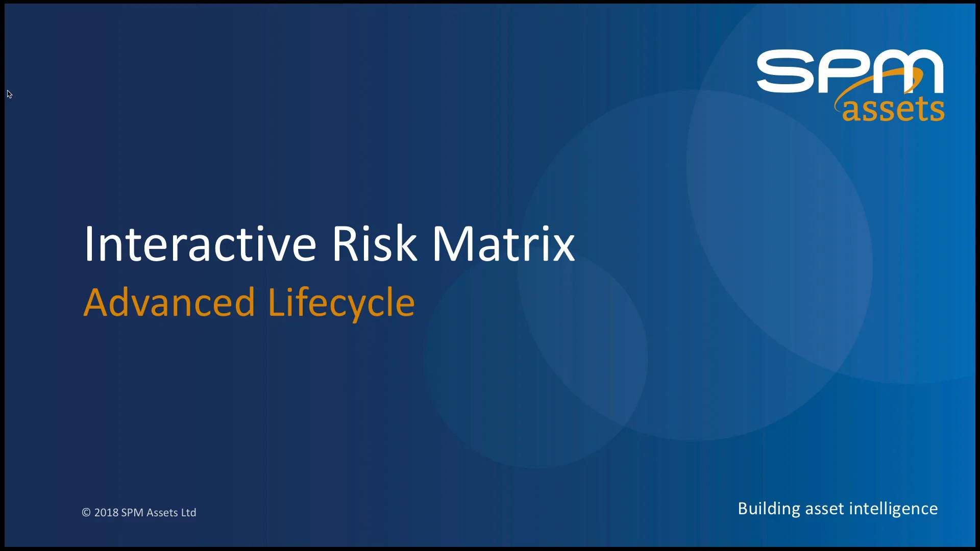 Interactive Risk Matrix