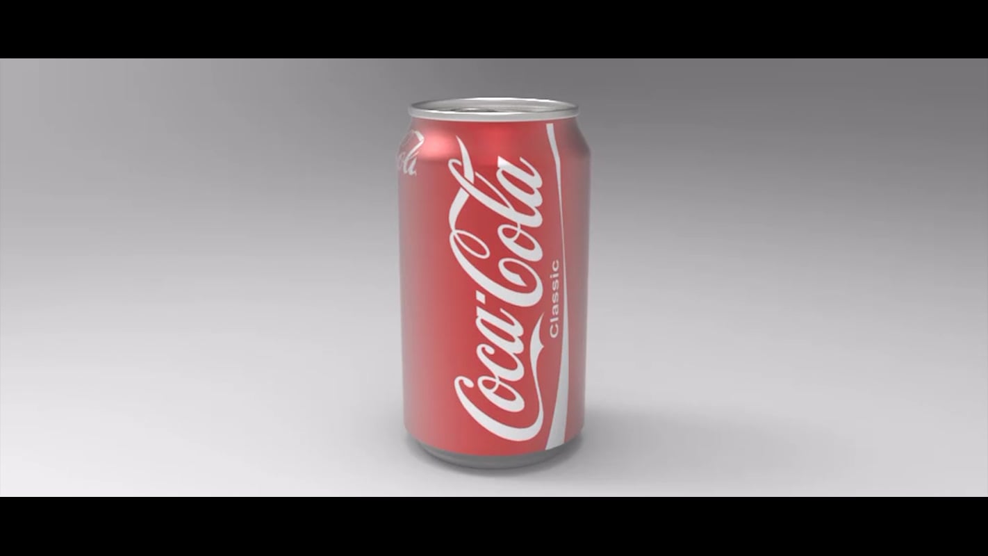 3D Animated Coke Can Turntable Loop v1 on Vimeo
