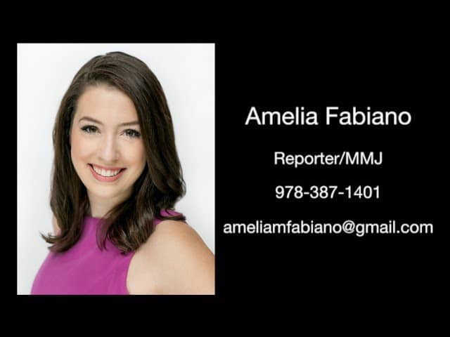 Amelia Fabiano Reporter/MMJ/Anchor on Vimeo