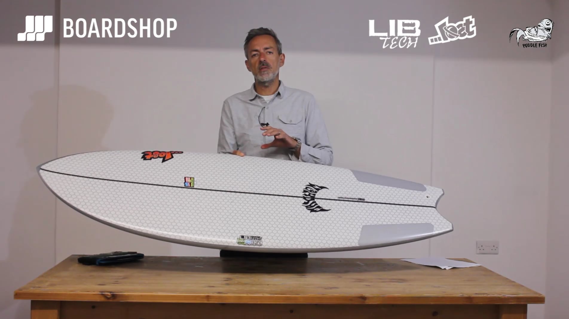 Lib Tech X Lost Puddle Fish Surfboard Review on Vimeo