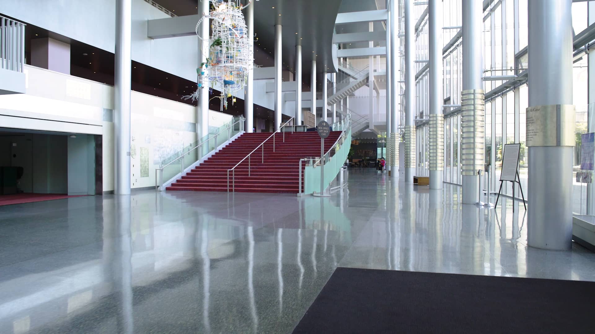McCaw Hall Kreielsheimer Promenade Lobby on Vimeo