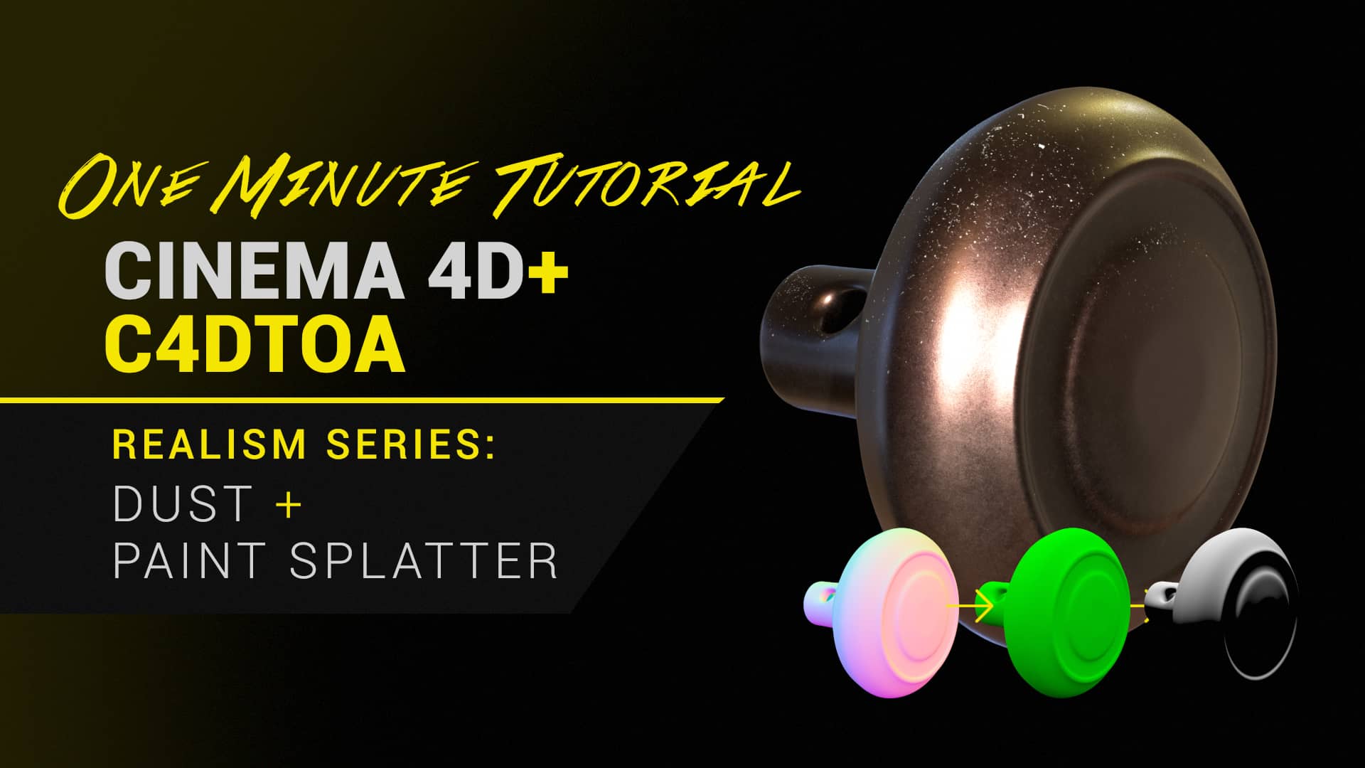 Tutorial - How to Add Dust and Paint Specks with The Utility Shader on ...