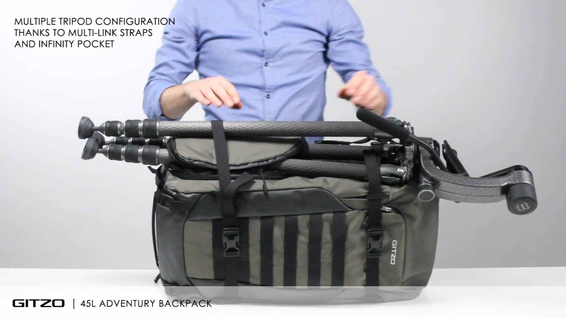 Gitzo Adventury Backpack 45L video tutorial on Vimeo