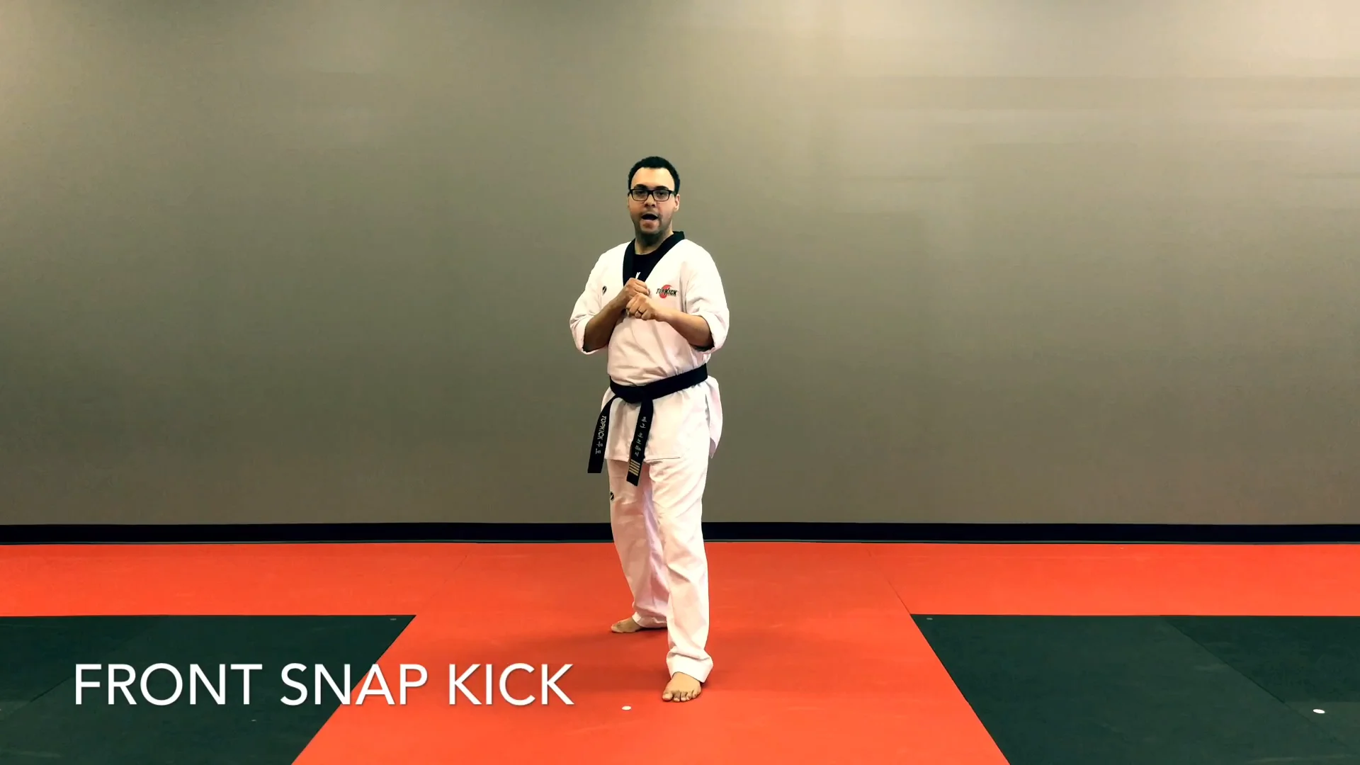 Front Snap Kick on Vimeo