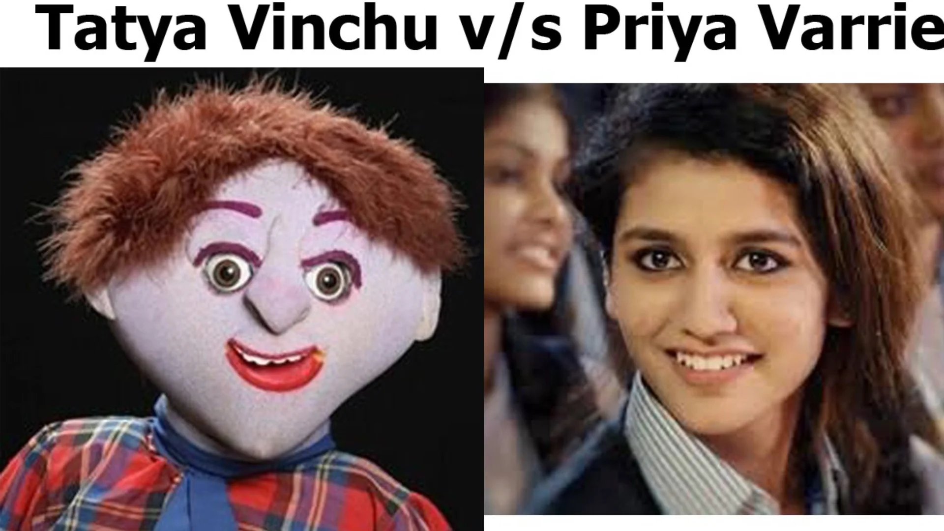 Tatya Vinchu || Priya Varrier Meme by Satyajit Ramdas Padhye